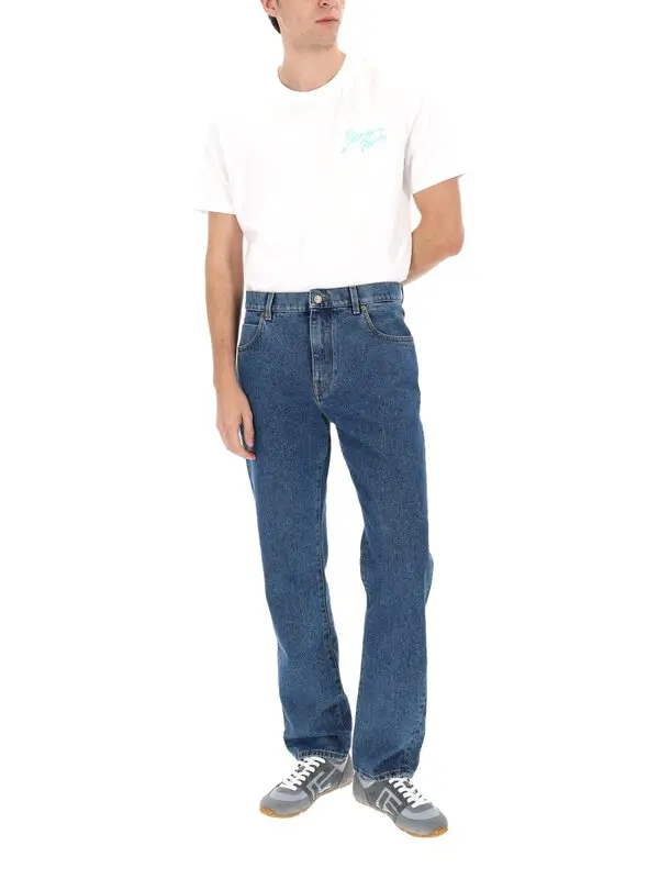 Balmain Straight Denim Jeans