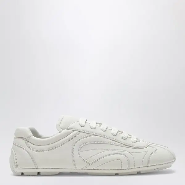 Prada Montecarlo Re-edition 2005 Sneakers In Talc - White