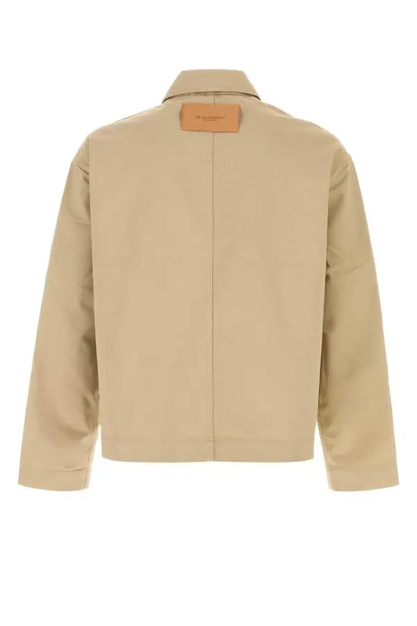 JW Anderson Cappuccino Cotton Jacket - Brown