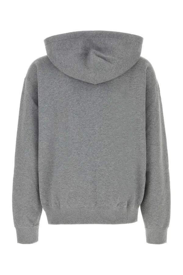 JIL SANDER Grey Cotton Sweatshirt
