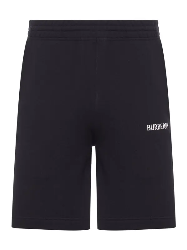 Burberry Cotton Shorts With Logo