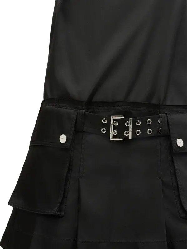 GANNI Belted Mini Dress