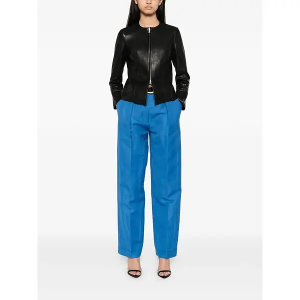 Versace Straight Trousers - Blue