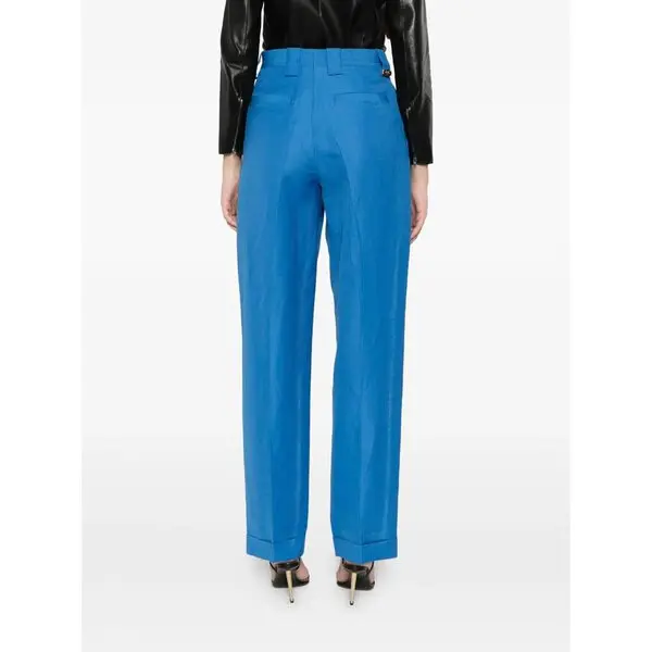 Versace Straight Trousers - Blue