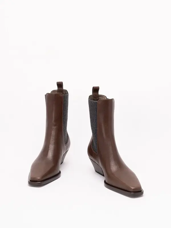 Brunello Cucinelli Ankle Boots With Heels
