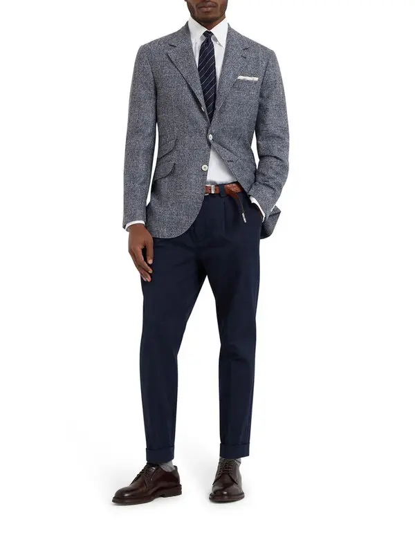 Brunello Cucinelli Cotton Blend Chino Pants