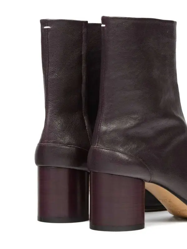 MAISON MARGIELA Leather Tabi Ankle Boots