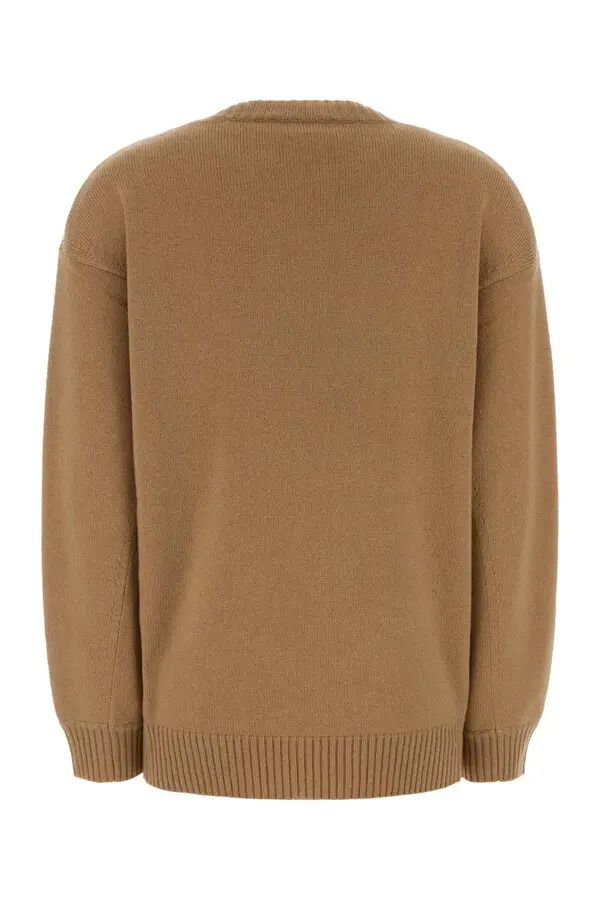 Max Mara Wool Blend Fido Sweater - Brown