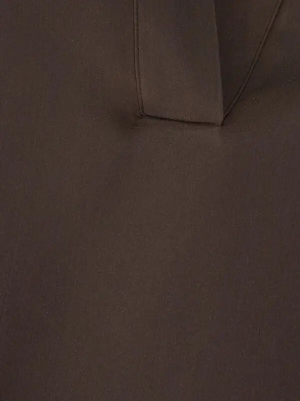 TOM FORD Silk Satin Polo Shirt