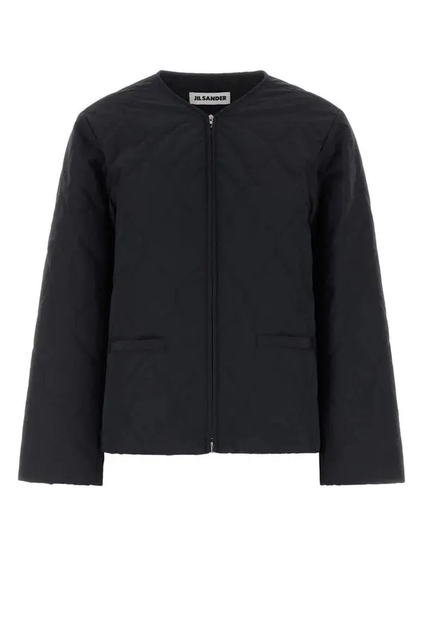 JIL SANDER Polyester Jacket - Black