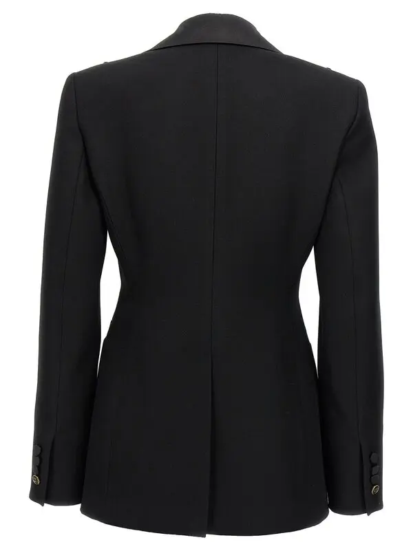 Max Mara Boemia Virgin Wool Blazer - Black