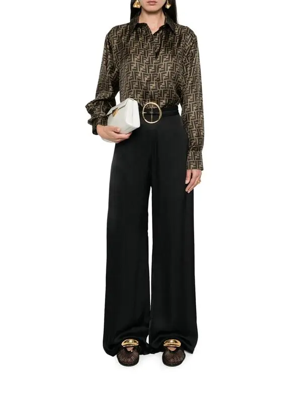 Fendi Ff Silk Shirt