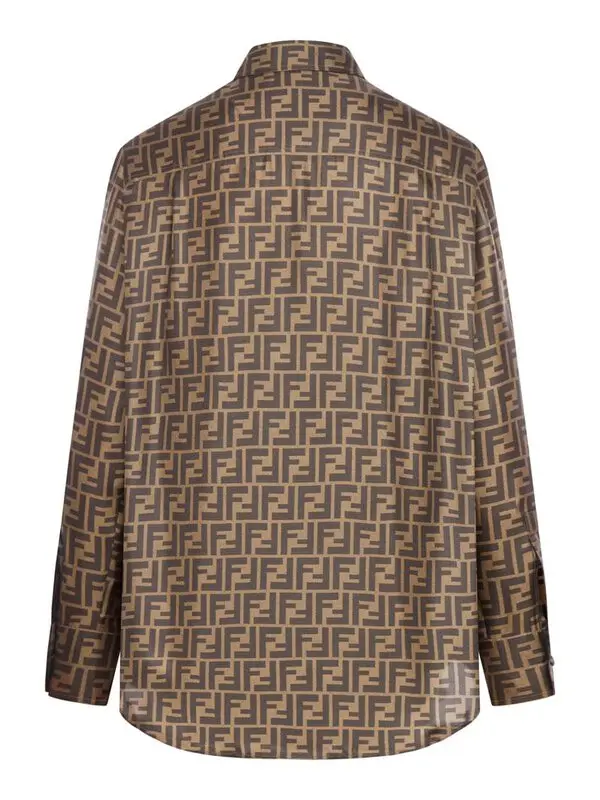 Fendi Ff Silk Shirt
