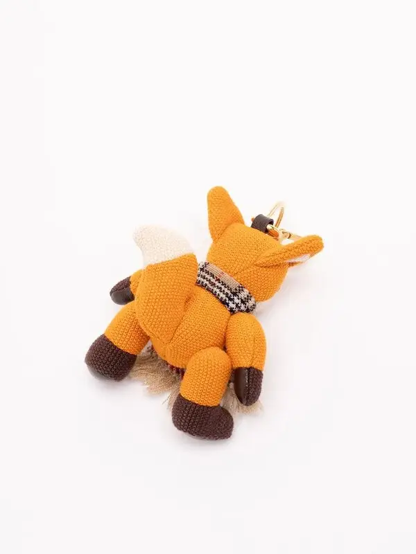 Burberry Fox Scarf Charm - Multicolor