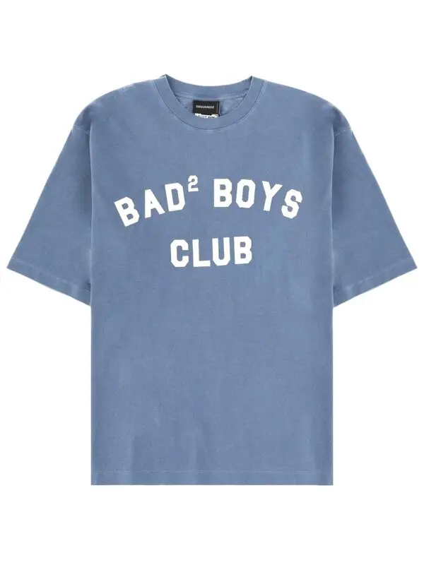 Dsquared2 T-shirt With Embroidery - Blue