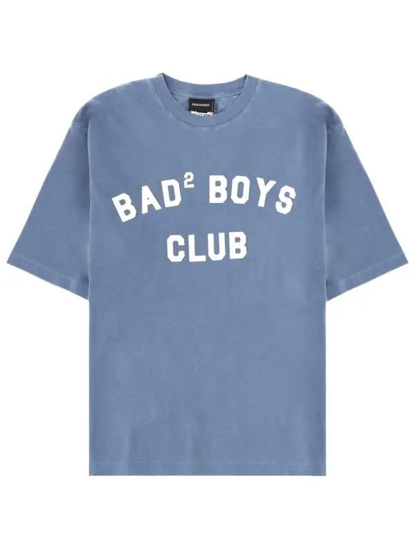 Dsquared2 T-shirt With Embroidery - Blue