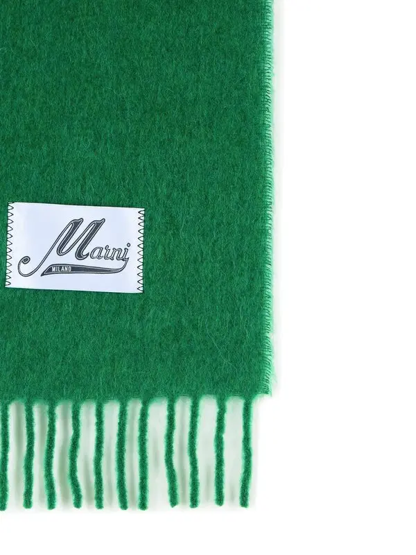 Marni Brushed Alpaca Blend Scarf