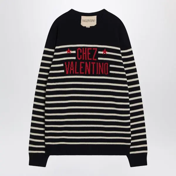 Valentino Garavani Sweater With Jacquard Pattern Chez