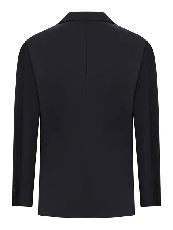 Tagliatore Bruce Tailored Wool Suit - Black