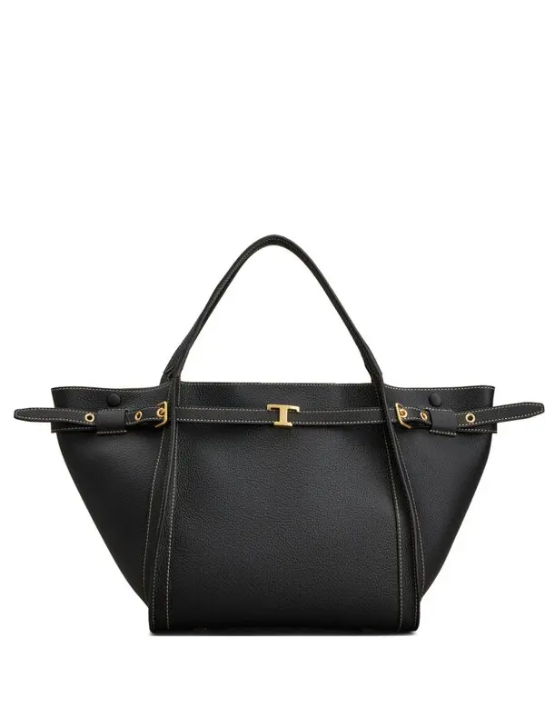 TOD'S T Timeless Small Leather Tote Bag - Multicolor