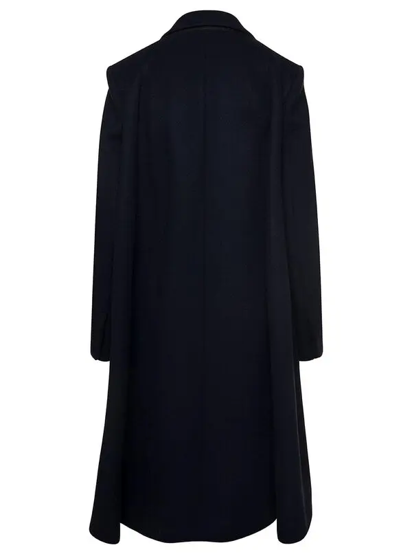 Bottega Veneta Double Wool Cashmere Cape Coat