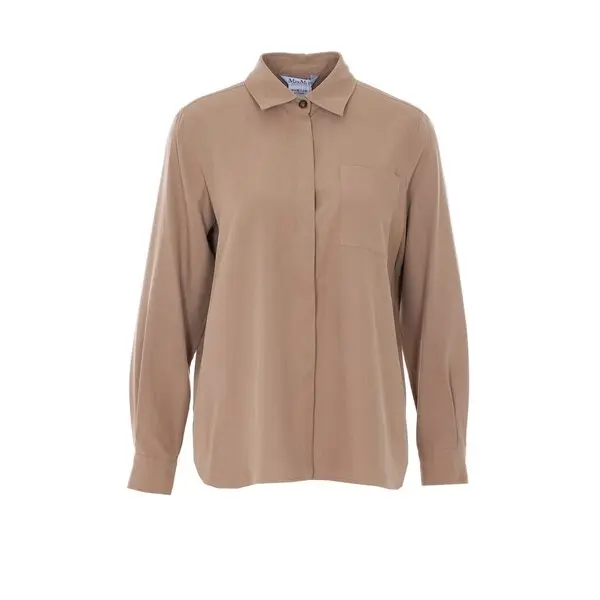 Max Mara Siamese Silk Canvas Shirt