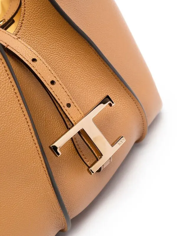 TOD'S T Timeless Mini Leather Tote