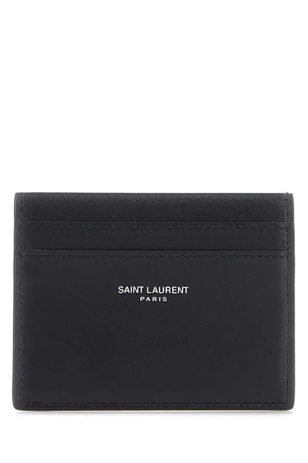 Saint Laurent Leather Card Holder