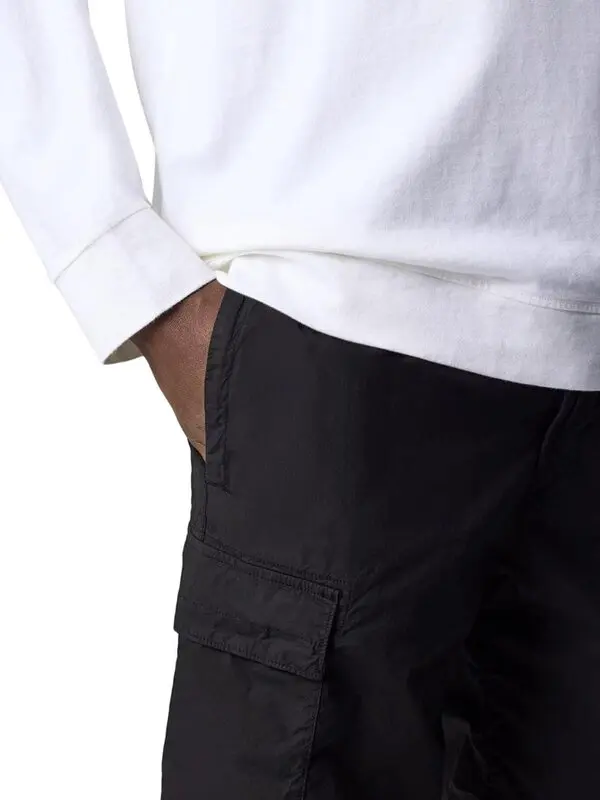Stone Island Cargo Bermuda Shorts With Removable Badge