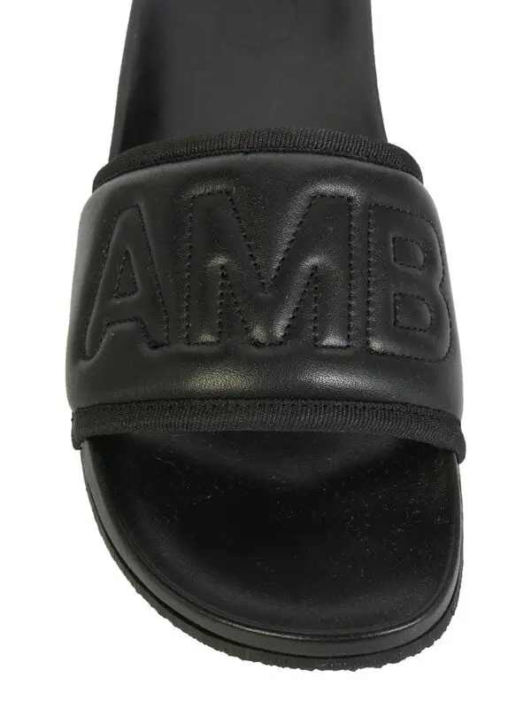 AMBUSH Leather Slide Sandals