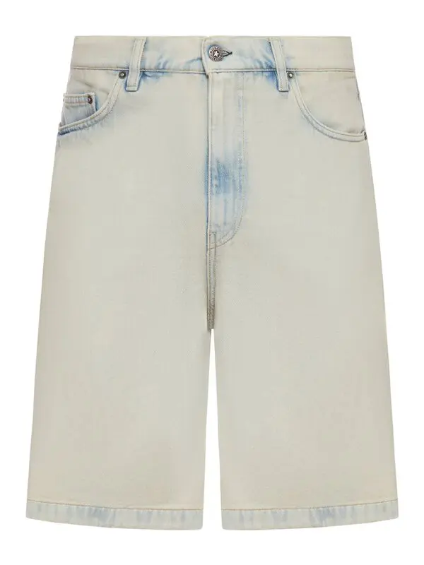 GOLDEN GOOSE Shorts In Denim - Multicolor