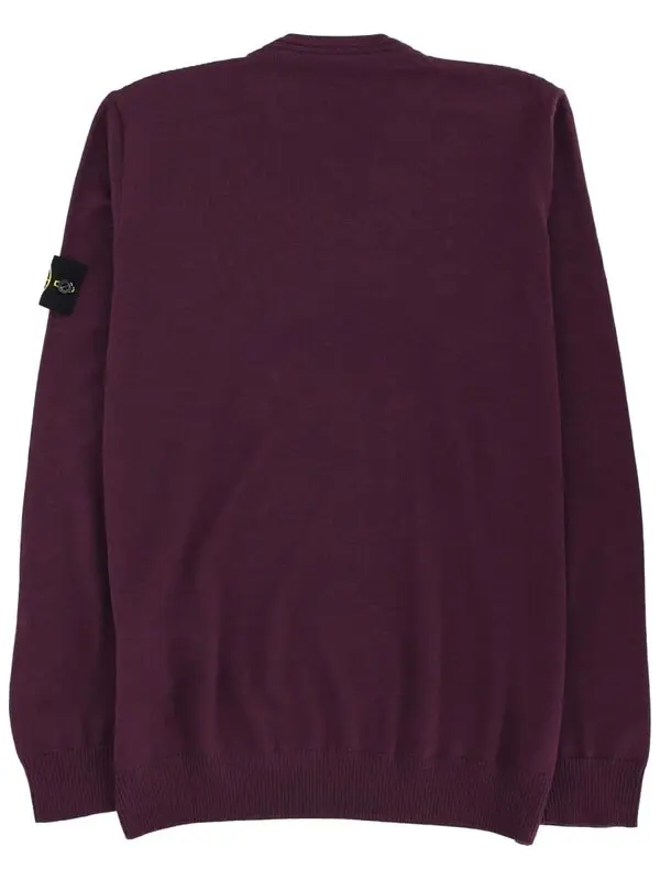 Stone Island Jersey With Logo Patch