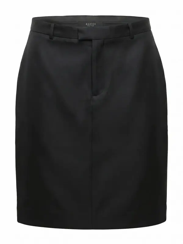 Gucci Silk Tailored Miniskirt - Multicolor