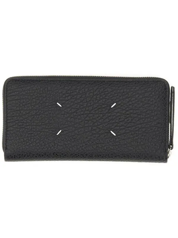 MAISON MARGIELA Leather Wallet - Black