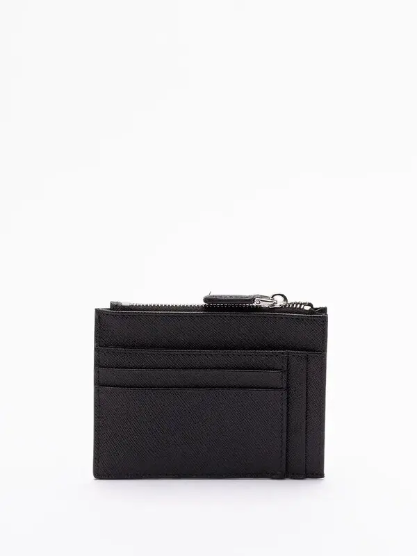 Prada Saffiano Leather Card Holder - Multicolor