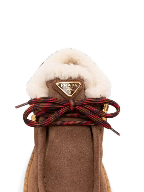 Prada Suede Leather Boots - Multicolor