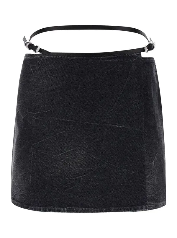 Givenchy Voyou Denim Skirt