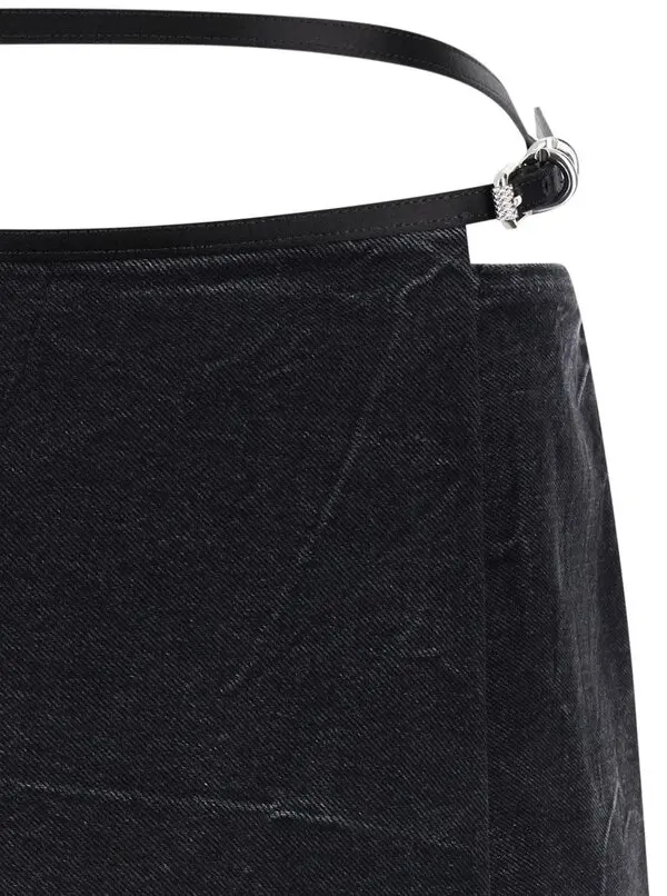 Givenchy Voyou Denim Skirt