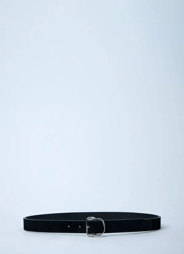 TOTEME Swirl Suede Belt