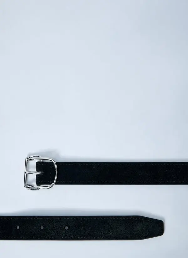 TOTEME Swirl Suede Belt