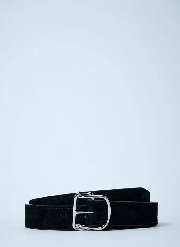 TOTEME Swirl Suede Belt