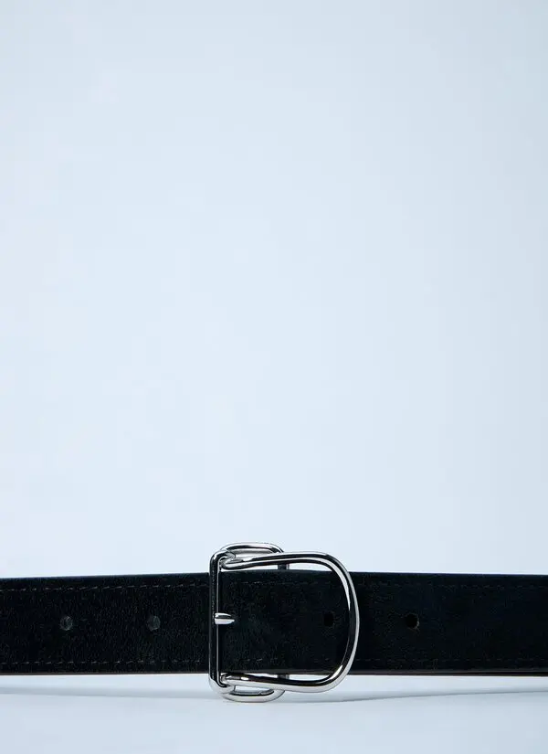TOTEME Swirl Suede Belt