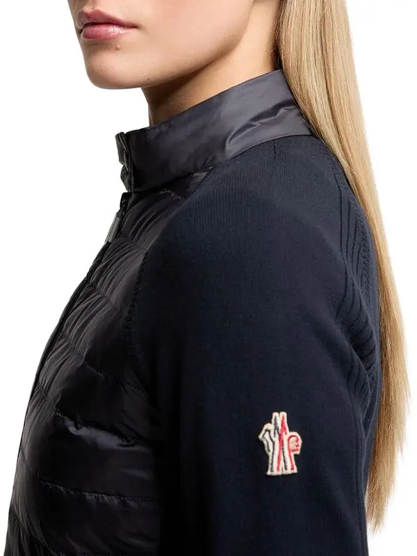 Moncler Padded Cardigan With Zip