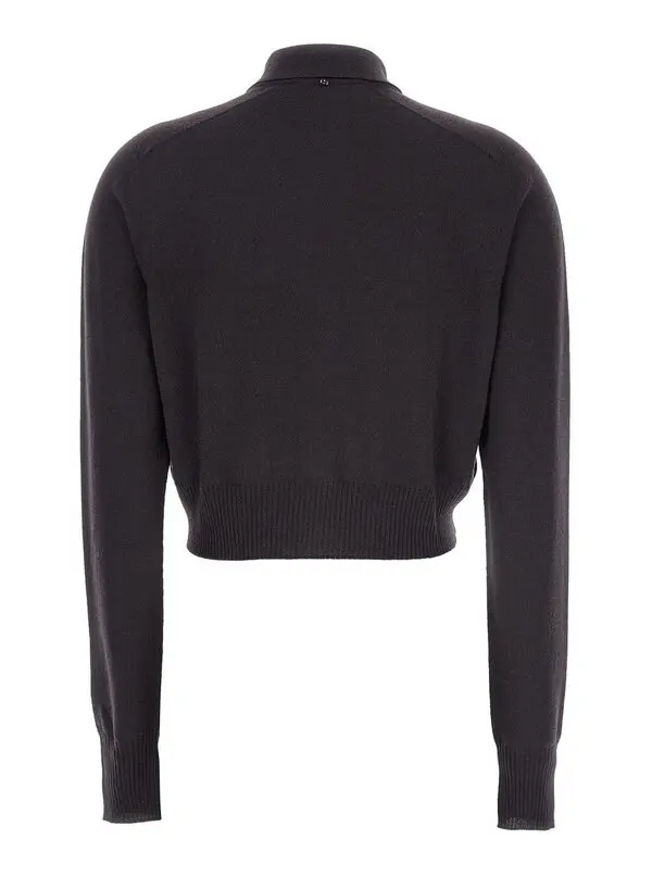Sportmax Wool Cropped Cardigan - Multicolor