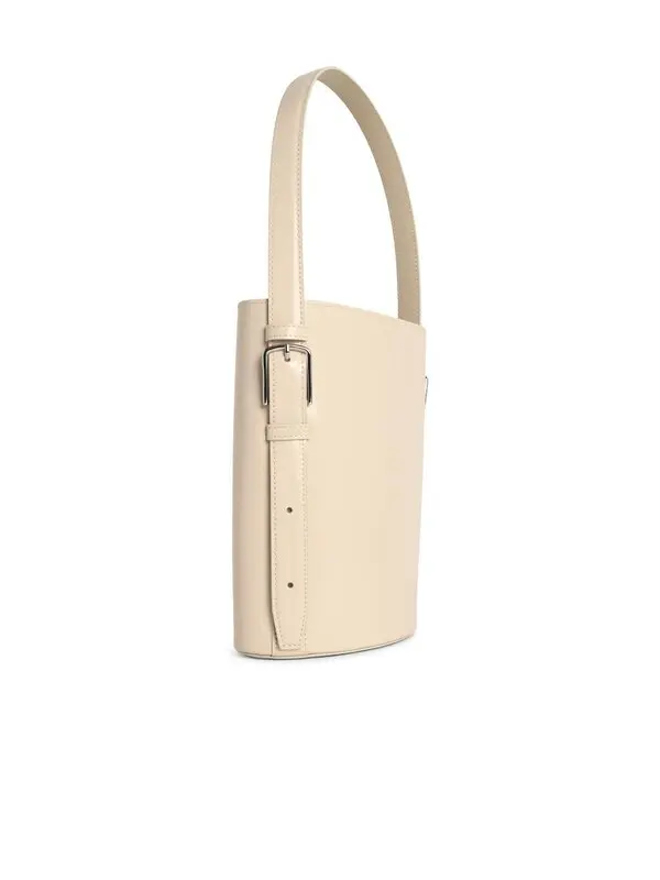 Coperni Erconomic Bucket' Light Beige Leather Bag