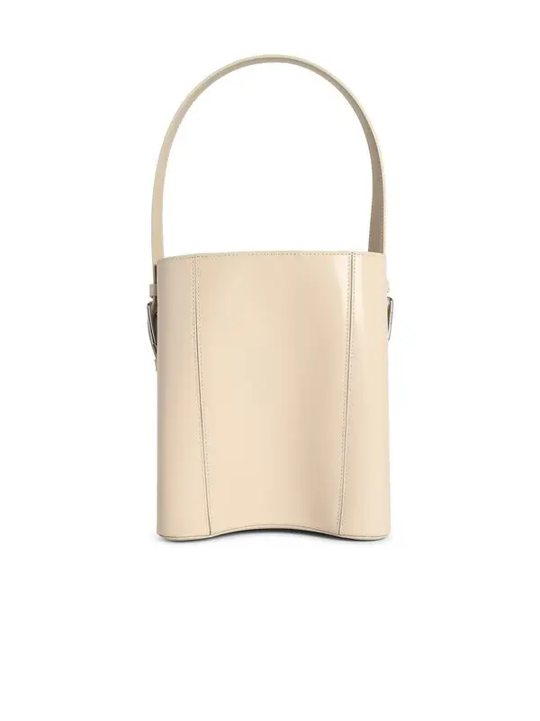 Coperni Erconomic Bucket' Light Beige Leather Bag