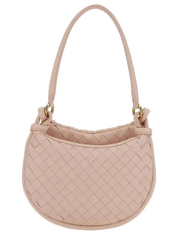 Bottega Veneta Intrecciato Leather Shoulder Bag - Multicolor