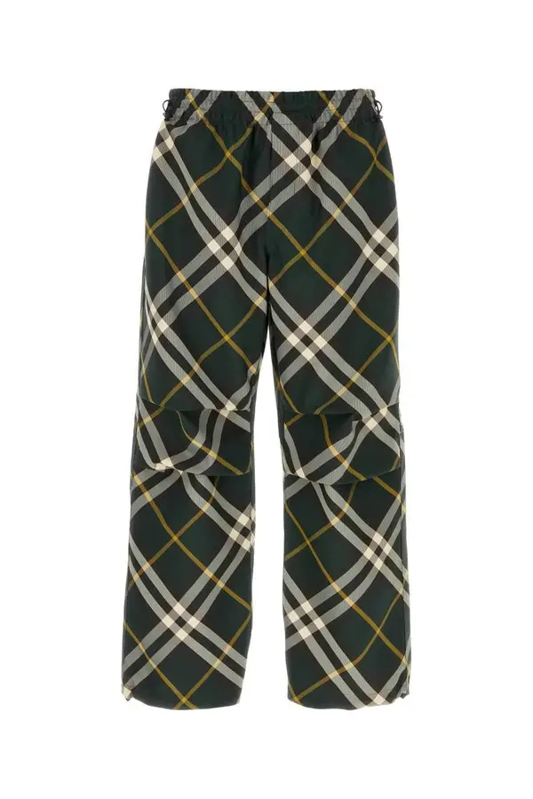 Burberry Embroidered Polyester Pant - Multicolor