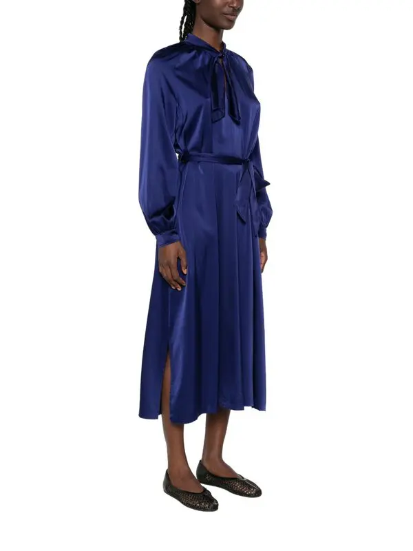 FORTE_FORTE Silk Long Dress