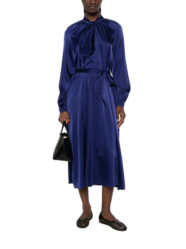 FORTE_FORTE Silk Long Dress
